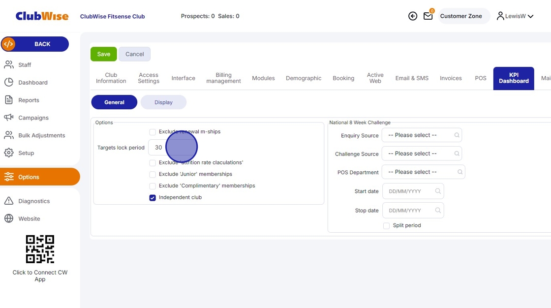 CW UK How can I lock targets down after a time period