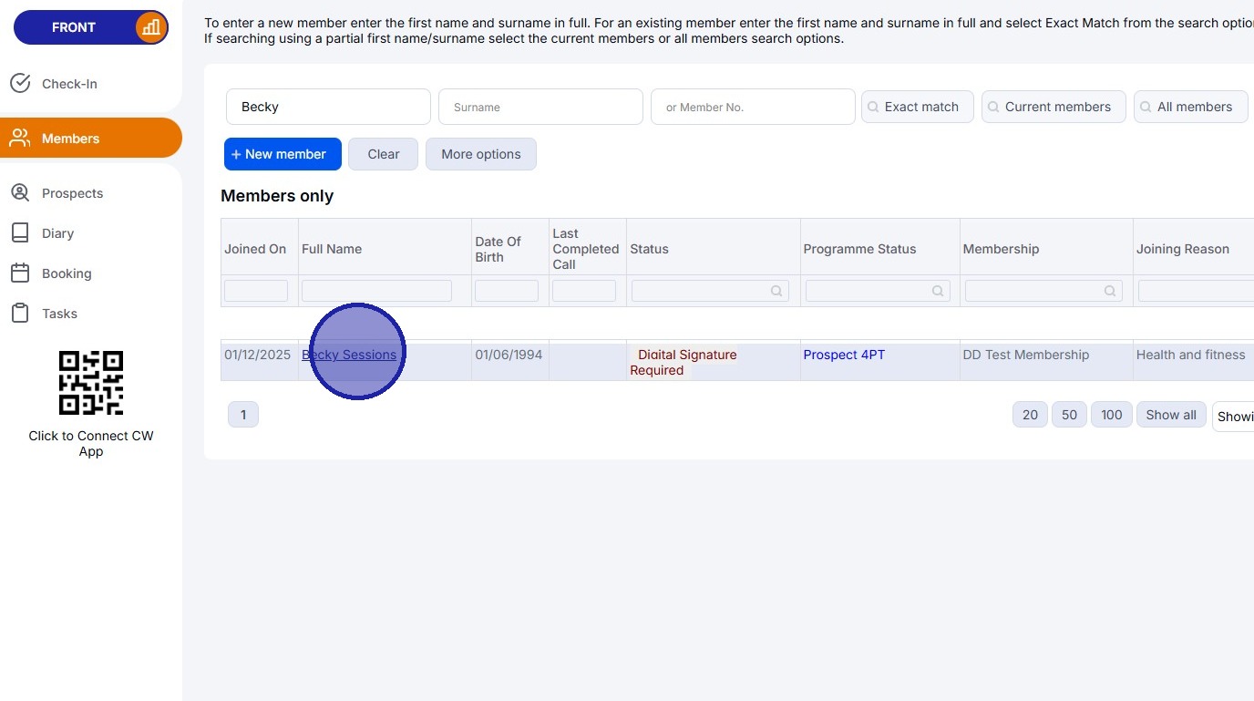 CW UK Member How to change the members address - Contract Management