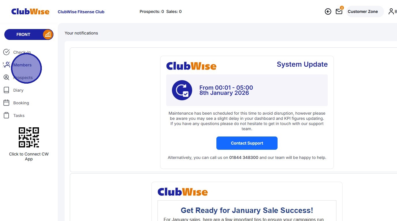 CW UK Member How to change the members address - Contract Management